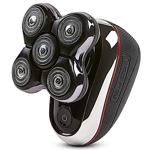 Remington Balder Boss Electric Razor for Head XR7120 - Premier Wet/Dry Bald Head Shaver, Japanese Steel Blades, Cordless Rechargeable, Effortless Head Shaving with Precision Dual Track Heads