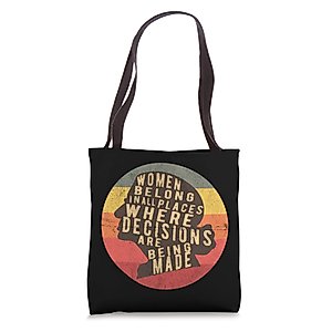 Women Belong in all places where RBG Ruth Bader Ginsburg Tote Bag