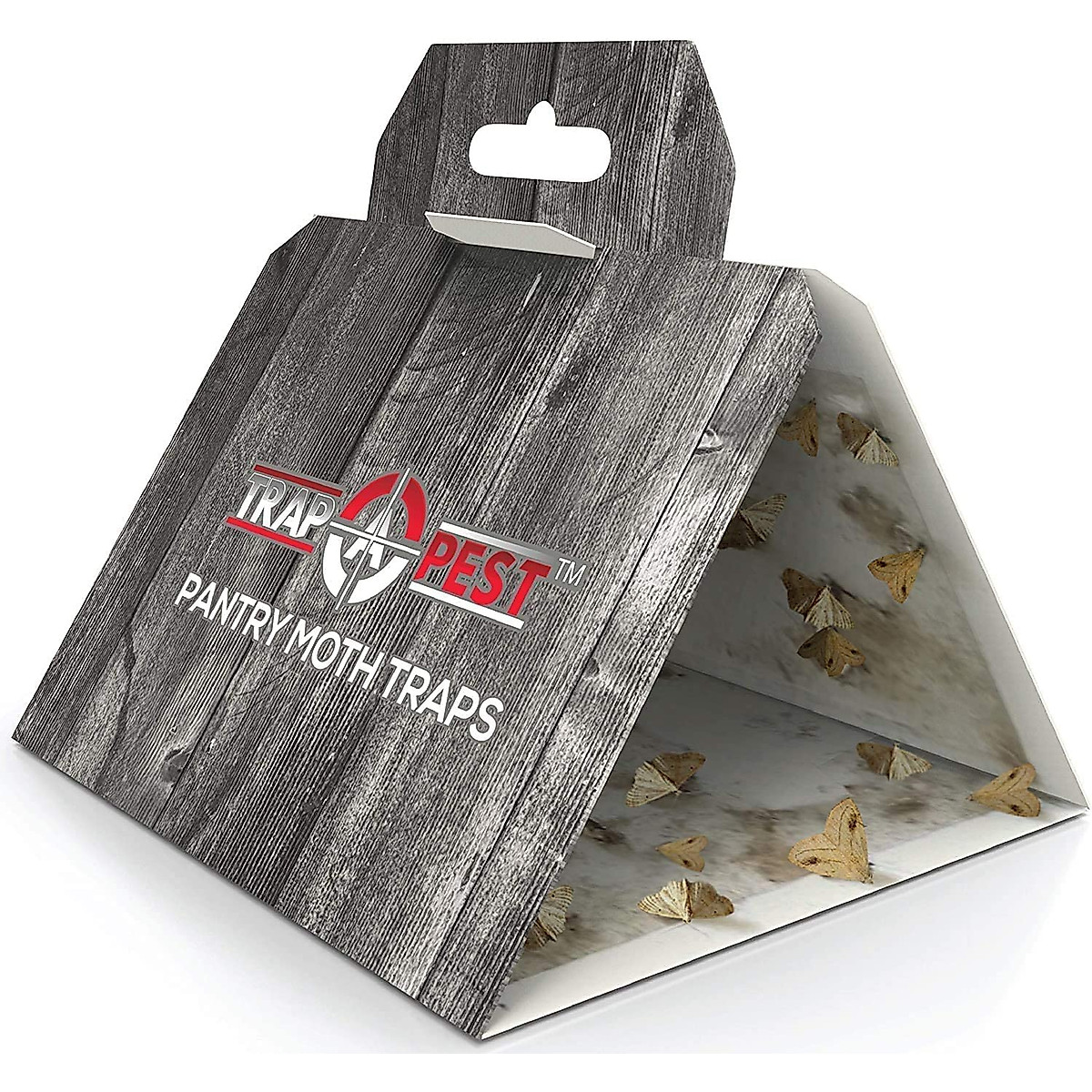 20 Pack Pantry Moth Traps - Safe and Effective for Food and Cupboard - Glue Traps with Pheromones for Pantry Moths - Trap a Pest