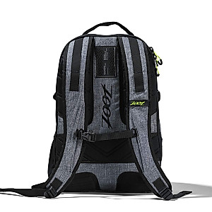 Zoot Ultra Tri Backpack - Triathlon Transition Bag, Wet Storage Compartments, Gym Travel Triathlete Bag for Men & Women, Grey