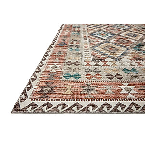 Loloi II Zion Ivory/Multi 7'-6" x 9'-6" Area Rug