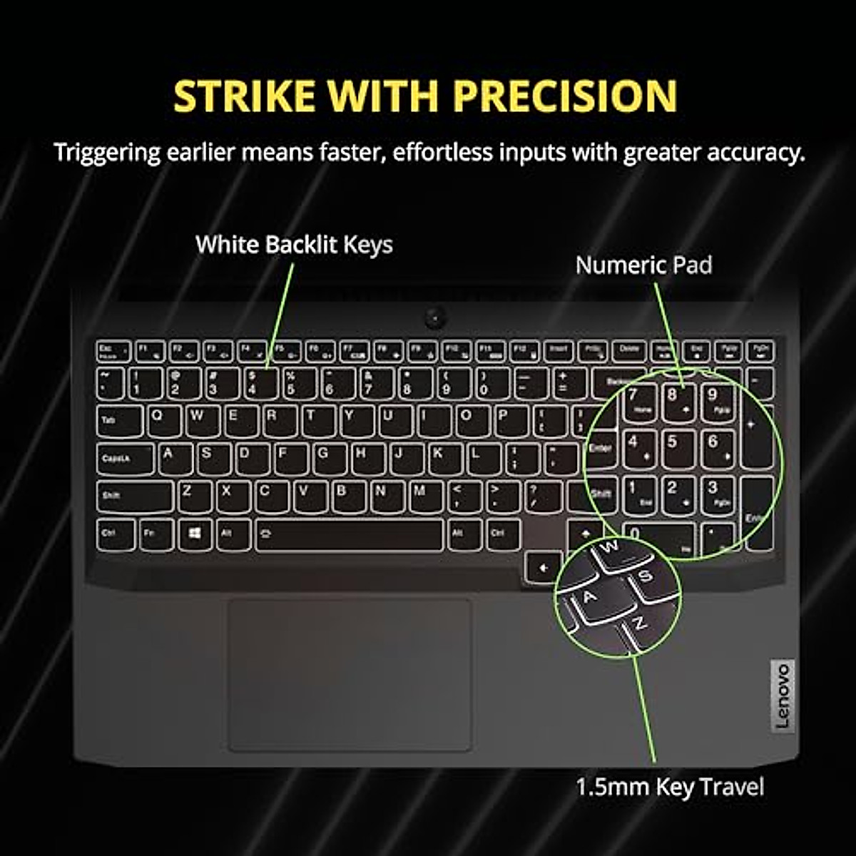 Lenovo IdeaPad Gaming 3 15.6” FHD 120Hz Laptop, AMD Ryzen 5 5600H, NVIDIA GeForce GTX 1650 4GB DDR6, 16GB RAM, 1TB SSD, Backlit Keyboard, Wi-Fi 5, Bluetooth, Black, Win 11 Pro, 32GB USB Card