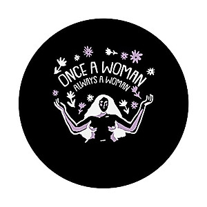 Uterus Menopause - Hysterectomy PopSockets Swappable PopGrip