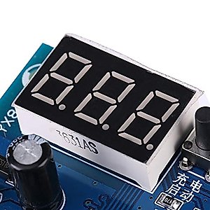 Battery Charging Controller Module, 6-60V 10A Lithium Battery Charging Control Module Board Automatic Charger Power Source Switch for Car Generators, Solar Power, Wind Turbines