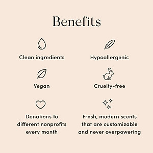 Coral Perfume By Skylar - Travel-Sized Rollerball Paraben-Free, Phthalate-Free, Vegan, and Cruelty-Free Fragrance - Fruity, Floral, Flirty - Currant, Patchouli, and Sandalwood (10mL / 0.33 fl oz)