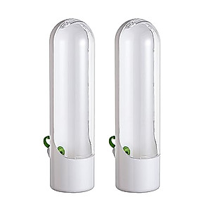 2pcs Fresh Herb Keeper, Herb Saver, Herb Keeper for Refrigerator, Herb Storage Container Keeps Greens Fresh Herb Saver Asparagus ​Keeper Practical Kitchen Tools for Cilantro(2 pcs)