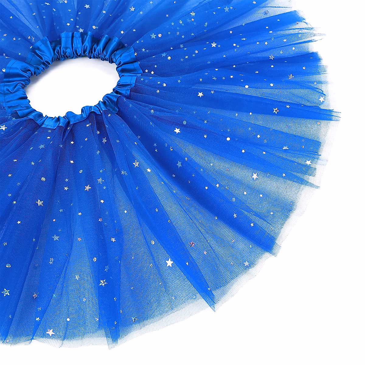 Century Star Girls Sparkle Tutu Skirt Tulle Ballet Skirts 3 Layers Princess Tutu for Toddler Kids Baby Party Dress Birthday Halloween 2-8T Cute Green