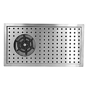 Automatic Cup Washer - G1/2 Stainless Steel - Glass Cleaner - Professional Glass Cup Washer - for Bar PubRestaurantHome Kitchen(M) (Medium cup washer [with net])