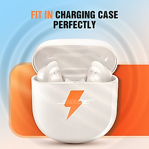 Tang Town Memory Foam Tips for Bose QuietComfort Earbuds II, No Silicone Eartips Pain, Anti-Slip Replacement Ear Tips, Fit in The Charging Case, Reducing Noise Tips, 3 Pairs (Mixed Sizes S/M/L, Gray)