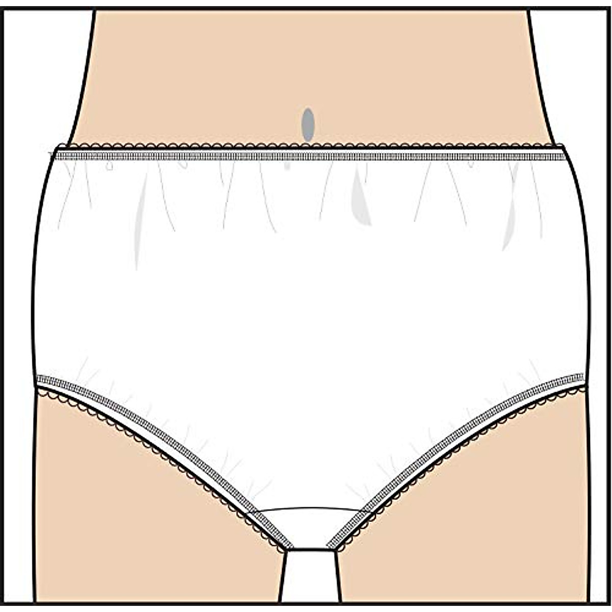 Disney girls Minnie Seven Pack Underwear Briefs, Minnie7pk, 2-3T US