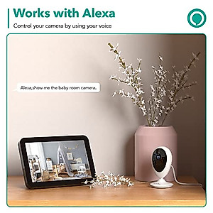 wansview Indoor Security Camera 4pcs, 1080PHD WiFi Indoor Camera, Baby Camera, Baby Monitor, Pet Camera, Realtime Alert Two-Way Audio Night Vision, Compatible with Alexa