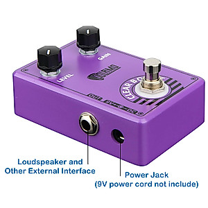 Dolamo Clear Boost Guitar Pedal, Boost Effect Pedal for Guitar,with Effective Level and Gain Control