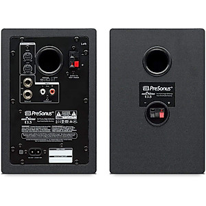 Presonus AudioBox 96 Audio Interface (May Vary Blue or Black) Complete Studio Bundle with Studio One Artist Software Pack w/Eris 3.5 Pair Studio Monitors, Condenser Microphone, 1/4” Instrument Cables