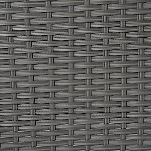 SIUYUWK 3 Piece Outdoor Dining Set, Wicker Patio Dining Table and Chairs with Cushions, Round Tempered Glass Tabletop, Outdoor Patio Furniture for Patio Backyard Porch Garden Poolside