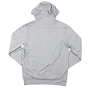 Lacoste Men's Long Sleeve Hooded Jersey Cotton T-Shirt Hoodie, Silver Heathered, XXXL