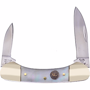 Hen & Rooster Small Canoe Salt MOP HR102SMOP