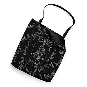 Moon Bat Line Retro Vampiric Dark Dwellers Goth Lover Gift Tote Bag