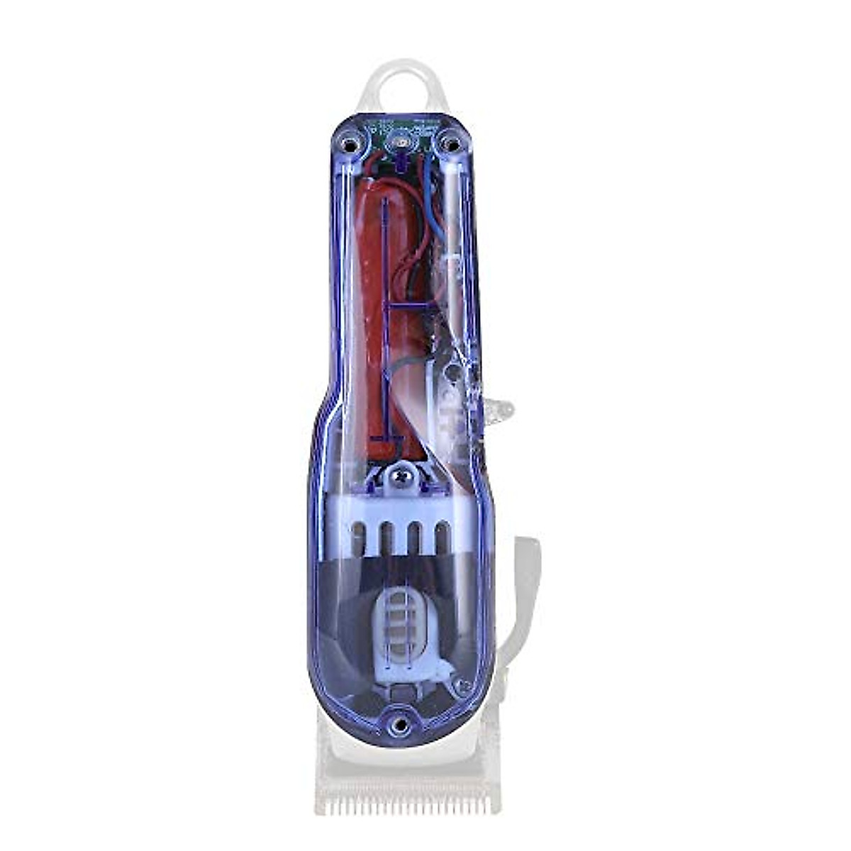 Clear DIY TOP Housing, Transparent TOP Cover for Wahl 5-Star Series Cordless Senior Clipper #8504,clipper not included.(blue)