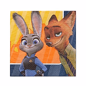 American Greetings Zootopia Lunch Napkins (16 Count)