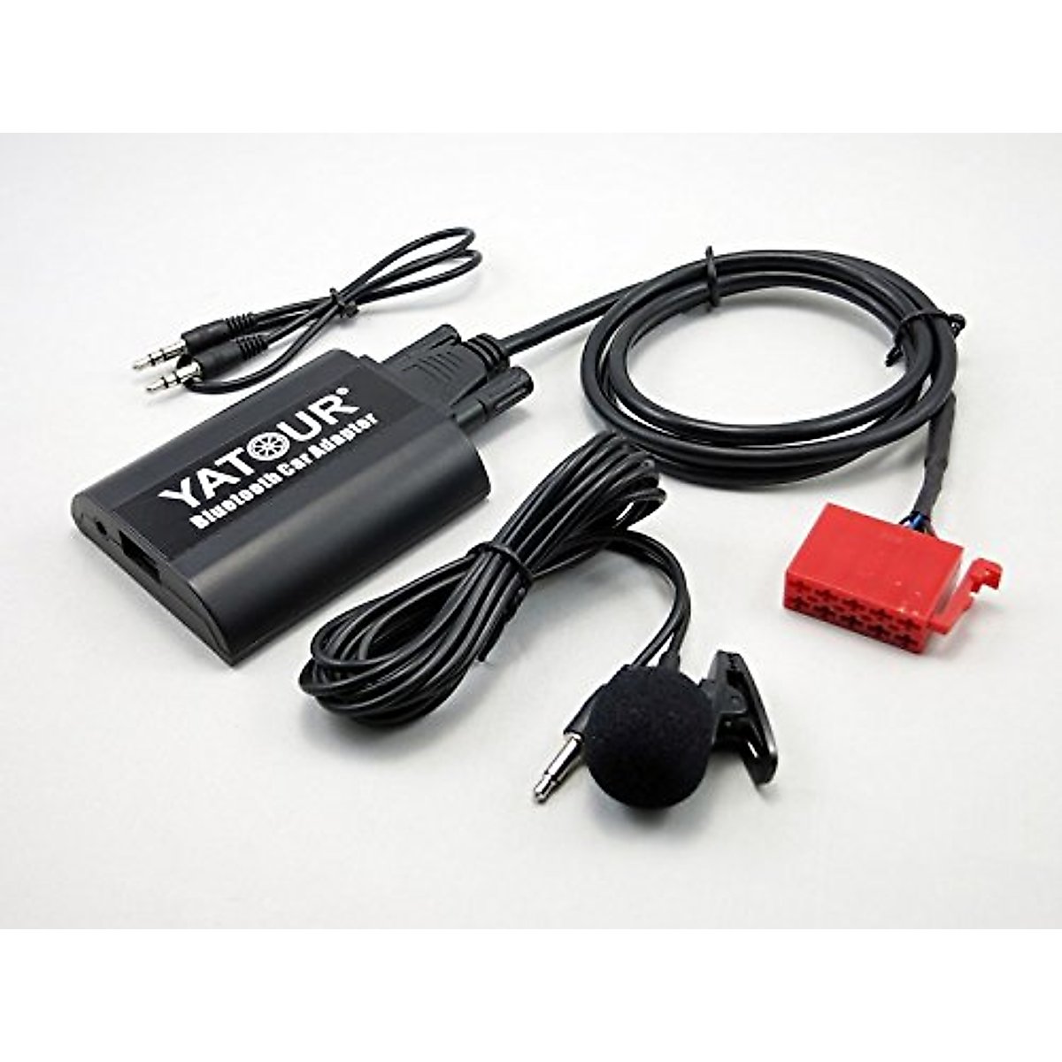 MB Car Bluetoot-h Adapter, Digital Car Stereo Aux Interface with Charging 3.5mm Music Input Port for All Model 1994-1998, B C CL CLS E S SL SLK SLS Class W203 W209 W202(BTA-MB)