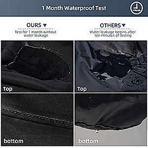 TRAVELIT Cover for Ninja Woodfire Outdoor Grill, Waterproof Grill Cover for Ninja OG701 Grill Smoker, Fade and UV Resistant Outdoor Grill Accessories Heavy-Duty BBQ Cover (Cover Only)