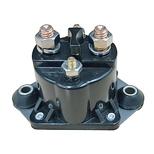 Starter Solenoid Compatible with Force Marine 40 50 75 90 120 96-99 Magneto Ignition by Part Numbers 89-817109A1 89-817109A2 89-817109A3 18-5834