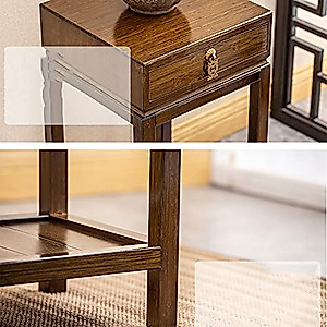 ARZARF Bonsai Pedestal Tall Pedestal Plant Stands Display Rack Storage Shelving Flower Pot Holder Indoor Outdoor for Patio Balcony Living Room Vase Pedestal Stands (Size : Small)