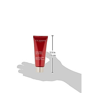 Clarins Super Restorative Hand Cream | Anti-Aging | Targets Dark Spots and Wrinkles | Promotes Youthful-Looking Hands Immediately and Over Time | Shea and Mango Butters Nourish, Soften and Smoothe