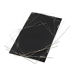 Tingacraft Acrylic Display Case (12.2 x 6.6 x 7.4 inch) for 6 inch 1/12 Action Figure Clear Box for Collectibles, Assembly Required