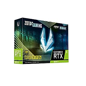 ZOTAC GeForce RTX™ 3070 Ti AMP Holo 8GB GDDR6X 256-bit 19 Gbps PCIE 4.0 Gaming Graphics Card, HoloBlack, IceStorm 2.0 Advanced Cooling, Spectra 2.0 RGB Lighting, ZT-A30710F-10P