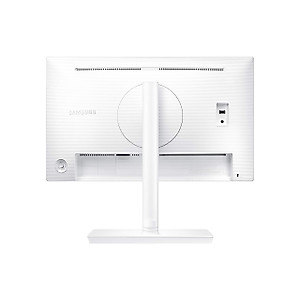 SAMSUNG SH850 Series 24-Inch WQHD (2560x1440) Computer Monitor, Display Port, HDMI, USB-C, Height Adjustable Stand, 3 Yr WRNTY (LS24H851QFNXZA), White