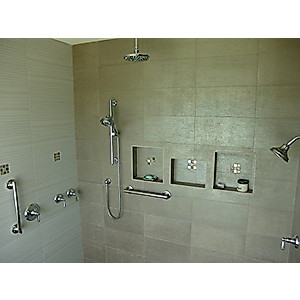 EZ-NICHES - USA - EZLRN - 14in X 22in - Made To Tile - Recessed Tile Wall Shampoo Soap Niche