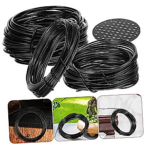 EXCEART 2 Sets Aluminum Wire Set DIY Kits Green Wire Hand Molding Kit Green Suits Weaving Kit Greenery Gardening Supplies Plants Support Wire Plants Support Rack Metal Green Plants Copper