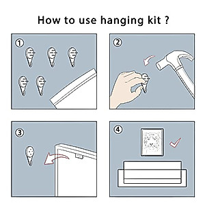 Saypeacher 3 Pieces Abstract Yoga Canvas Wall Art Blue Starry Night Pictures Lotus Flower Painting Pritns for Bedroom Yoga Room Bathroom Decor Sretched and Framed Ready to Hang 12"x12"x3pcs