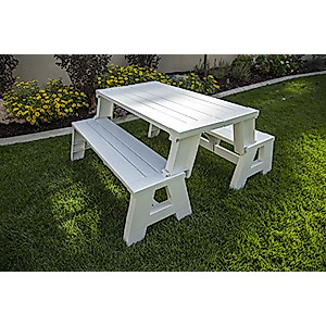 Premiere Products 5RCAT Resin Convert-A-Bench,White