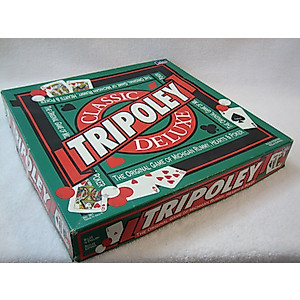 Cadaco Classic Tripoley Deluxe No. 301 1992 Edition with Plastic Tray