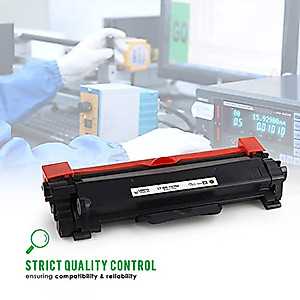 LINKYO Compatible Toner Cartridge Replacement for Brother TN760 TN-760 High Yield TN-730 (2-Pack, Design P1)