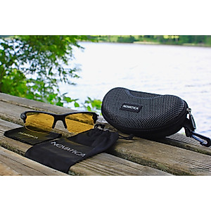 NOVATICA Night Driving Semi Polarized TAC Glasses – Yellow Clear Lens - UV Protection - Men & Women with Accessories