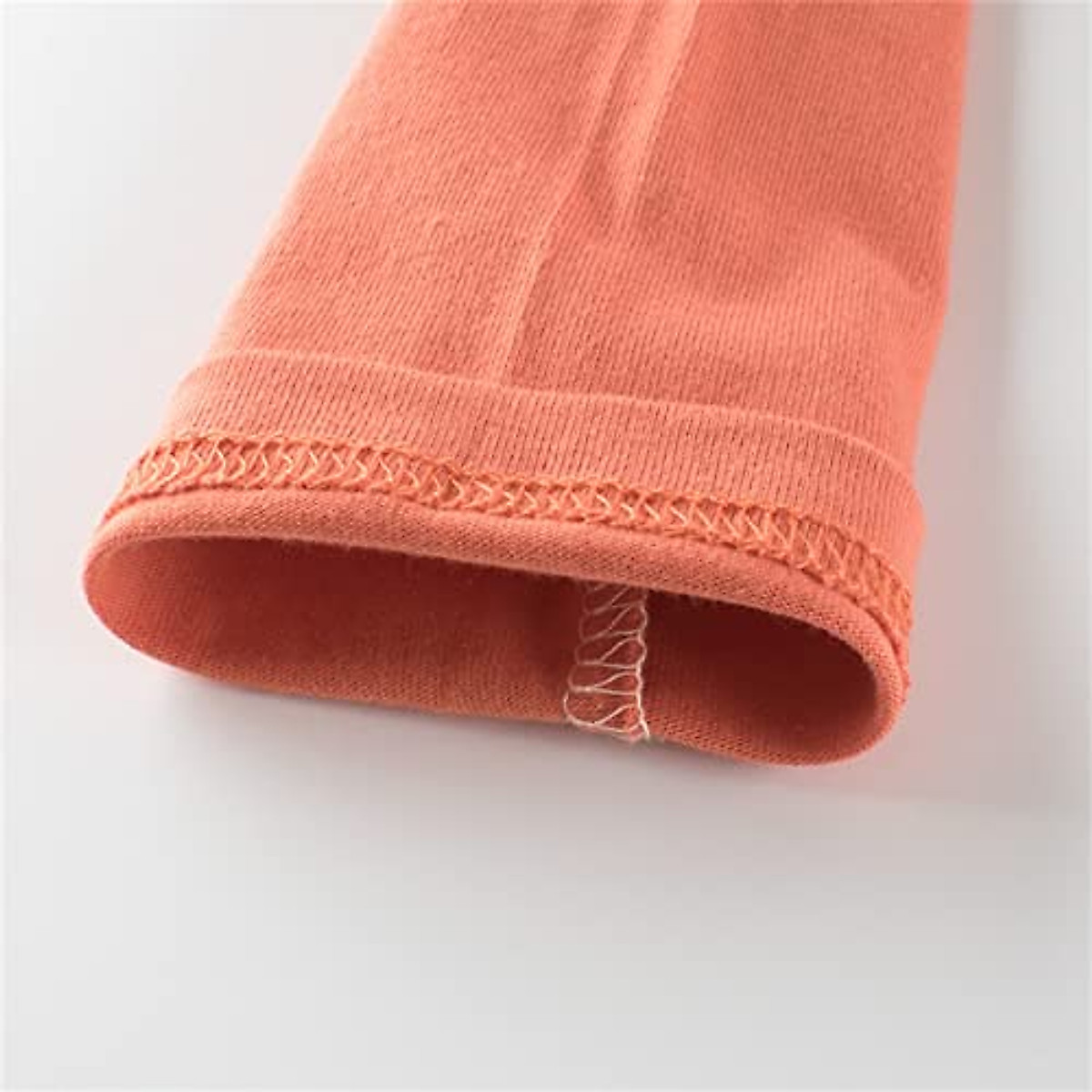 Baby Boys Girls French Terry Crewneck Sweatshirt Crew Neck Print Activewear Tops Cotton Tshirts Festival Clothes Orange