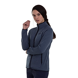 Berghaus Women's Standard Jacket Fleece Salair, Vintage Indigo/Mood Indigo