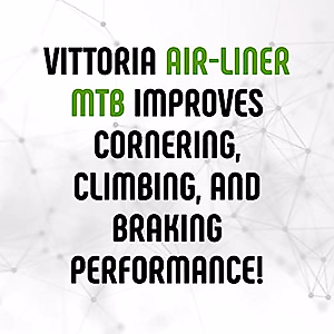 Vittoria Air-Liner MTB Insert for Tubeless-Ready Mountain Bike Tires, Compatible with All Wheels Up to 29" (X-Large 2.8-4.0 Rims)