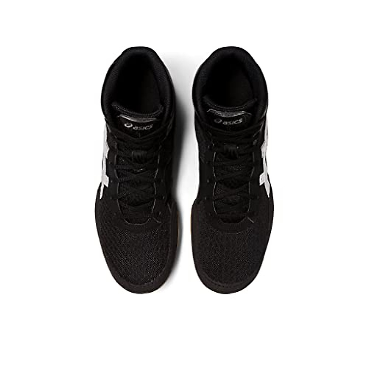 ASICS Men's Matflex 7 Wrestling Shoes, 9.5, Black/White