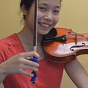 Original Bow Buddy Purple Raspberry 2-Piece Set: Things 4 Strings Bow Hold Buddies Violin/Viola Teaching Aid Accessory