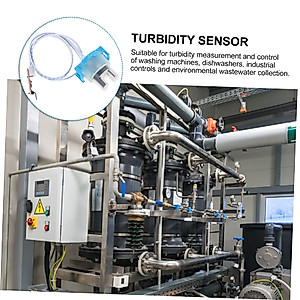 OUNONA Module Industrial Turbidity Sensor Dishwasher Turbidity Sensor Turbidity Tester 3.3-5v Turbidity Water Quality Detection Turbidity Transducer Water Turbidity Sensor Plastic Blue