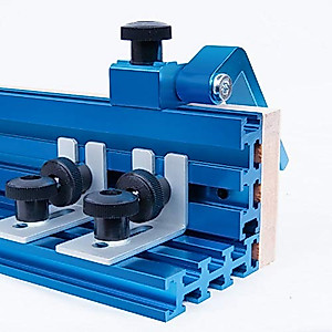 POWERTEC 71223 Multi T-Tracks | 36” Long - 3” High | Universal T Track Aluminum Extrusion For Woodworking