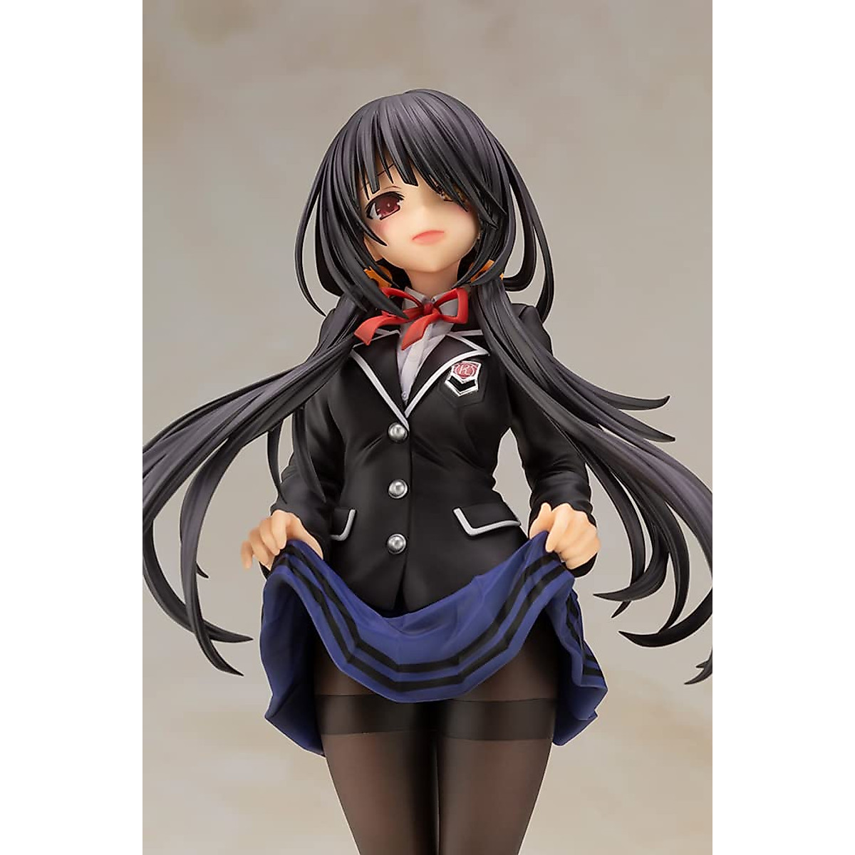 Kotobukiya Date A Live IV: Kurumi Tokisaki (School Uniform Version) PVC Statue, Multicolor