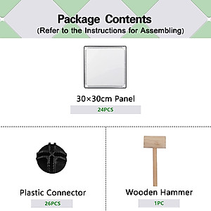 C&AHOME Cube Storage Organizer, 6-Cube Shelves Units, Closet Cabinet, DIY Plastic Modular Book Shelf, Ideal for Bedroom, Living Room, Office, 36.6" L x 12.4" W x 36.6" H Grey UPCS06G