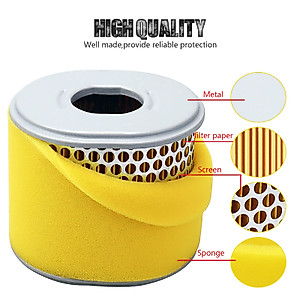 Aufoal Professional GX390 Air Filter Fit for Honda GX340 GX 390 11HP 13HP Engine 17210-ZE3-505 17210-ZE3-010 Air Filter