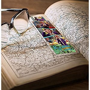 Willy Wonka and The Chocolate Factory FilmCells Bookmark with Tassel and 35mm Movie Film Cell