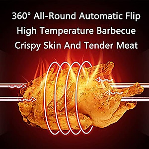 12L Kitchen Convection Oven, Multifunction Countertop Steam Toaster Oven with 0-250° Adjustable Temperature and 1H Timing, 360° All-round Flip Baking, for Grilled Chicken Fish Bread